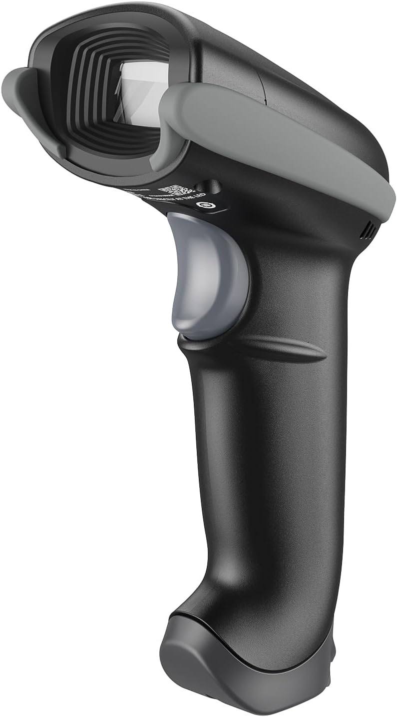 TEEMI TMSL-55CR 1D 2D Bluetooth Barcode Scanner with USB Cradle Data R ...